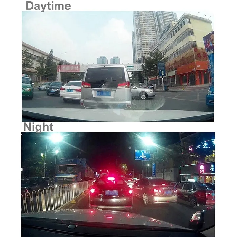 NEW- F9 Car Front and Inner Dual Camera HD Infrared Night Vision Car ...