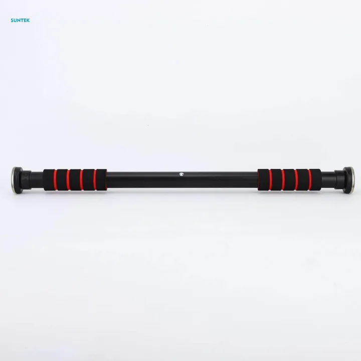 Pull up Bar Adjustable Fitness Chin up Bar Non Slip No Screws Wall Door ...