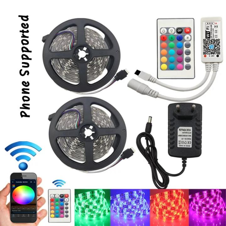 Waterproof RGB Remote Control Color Changing Fita Light LED Strip Light ...