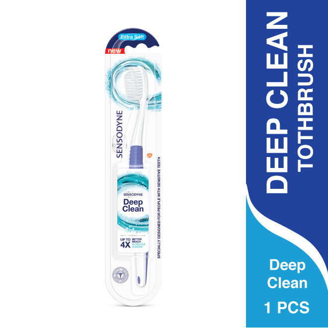 Sensodyne Deep Clean Tooth Brush Single | Daraz.com.bd