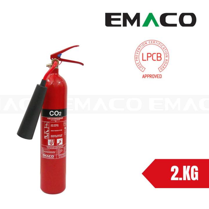 C02 Fire Extinguisher [LPCB Certified] - EMACO | Daraz.com.bd