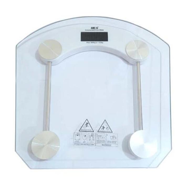 Mega Digital Transparent Body Weight Scale 180 Kg | Daraz.com.bd