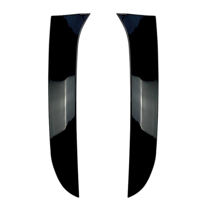 Gloss Black Rear Side Wing Roof Spoiler Stickers Trim Cover for Golf 6 ...