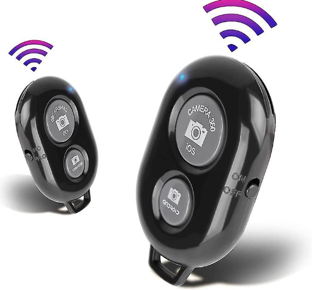 Bluetooth Remote Shutter Portable Selfie Clicker For Smartphone | Daraz ...