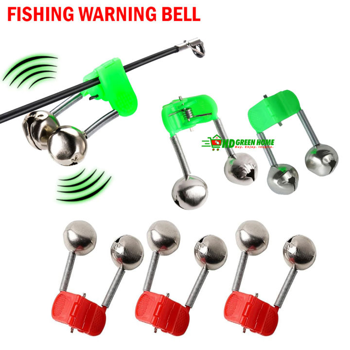 2 pcs x Fishing Bell for Fishing Rod Bait Alarm Bell | Daraz.com.bd