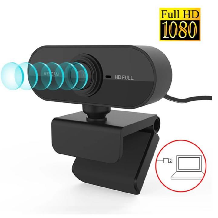 1080p Full Hd Webcam Built-in Microphone Usb Plug Web Cam Compatible ...