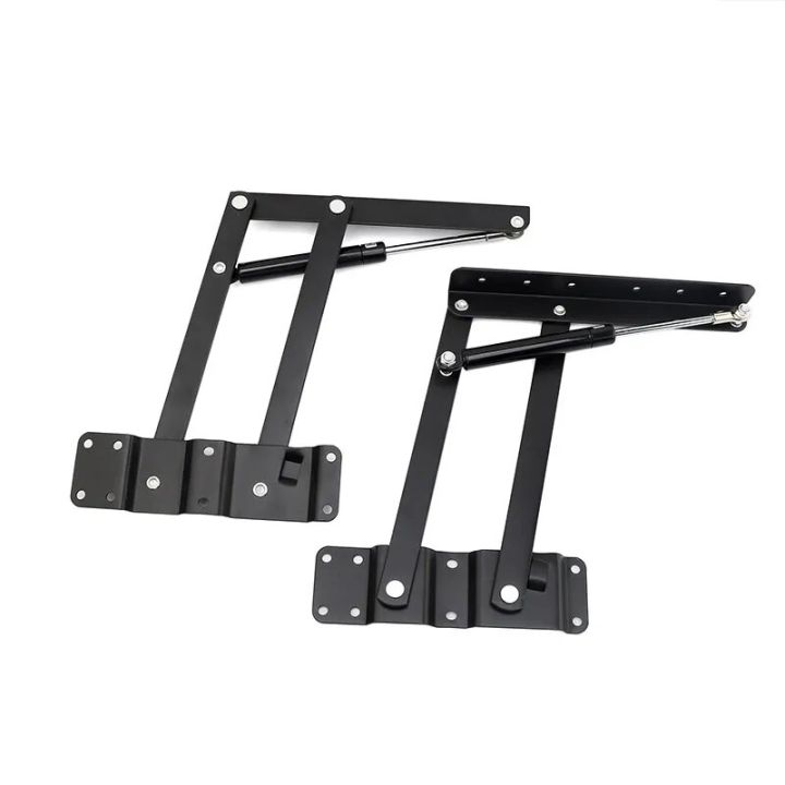 2Pcs DIY Lift UP Spring Hinge Hinges Lift Up Coffee Table Top Foldable ...