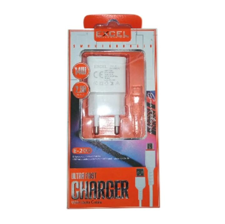 Excel High Quality 33W Ultra Fast charger Quick Charging with Micro USB ...