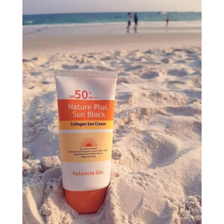 Valencia Gio Nature Plus Sun Block Spf 50+ Pa+++ 70ml | Daraz.com.bd