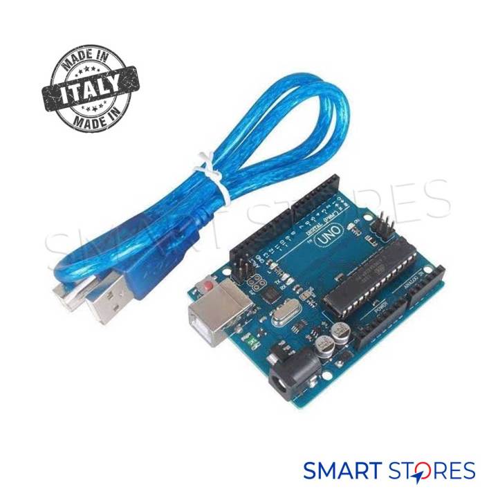 Arduino Uno R3 With USB cable made in Italy | Daraz.com.bd
