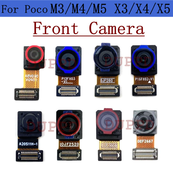 Front Camera For Xiaomi Poco M3 M4 M5 X3 X4 X5 Pro GT 5G Small Frontal ...