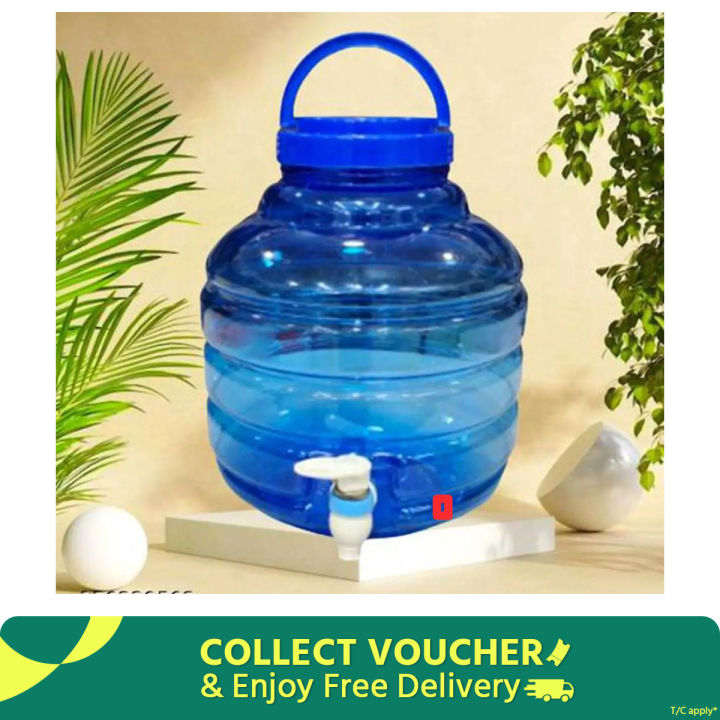 Plastic Water Dispenser 8 Litre With Handle And Lid - Convenient Water ...