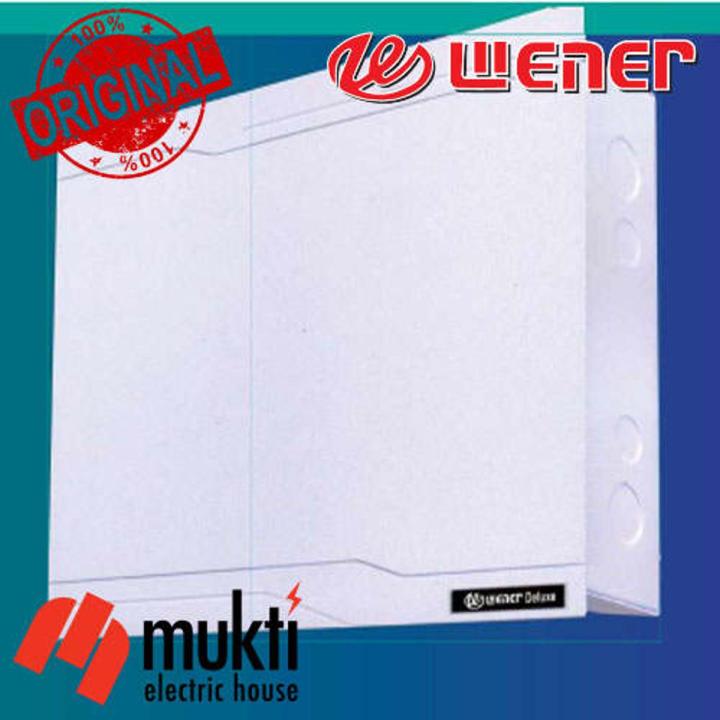 WENER Deluxe Metal Distribution Box 16 Way (15x9x3.25in) Gray / White ...