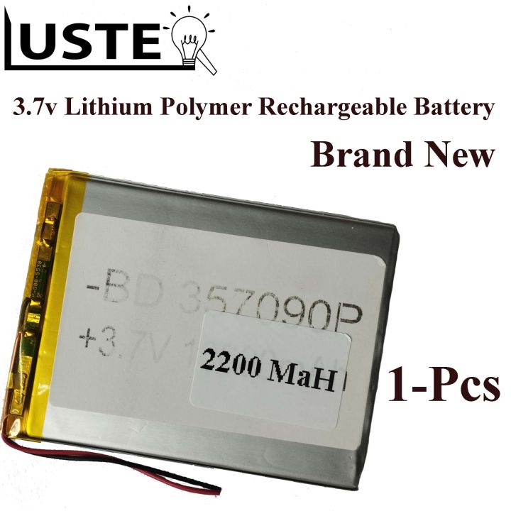 3.7V LI-PO POLYMER LITHIUM RECHARGEABLE BATTERY CELL |Luster| | Daraz ...