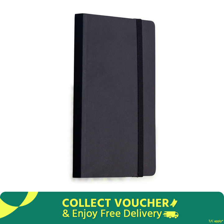 Daily Journal Black Notebook with Elastic Band | Daraz.com.bd