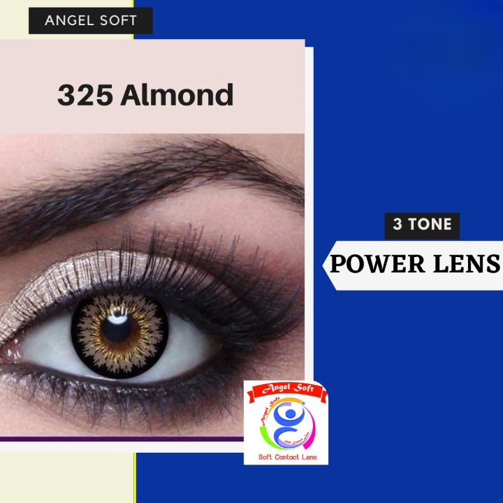 Angel Soft 325 Almond Contact Lens Angel Soft Color Contact Lenses ...