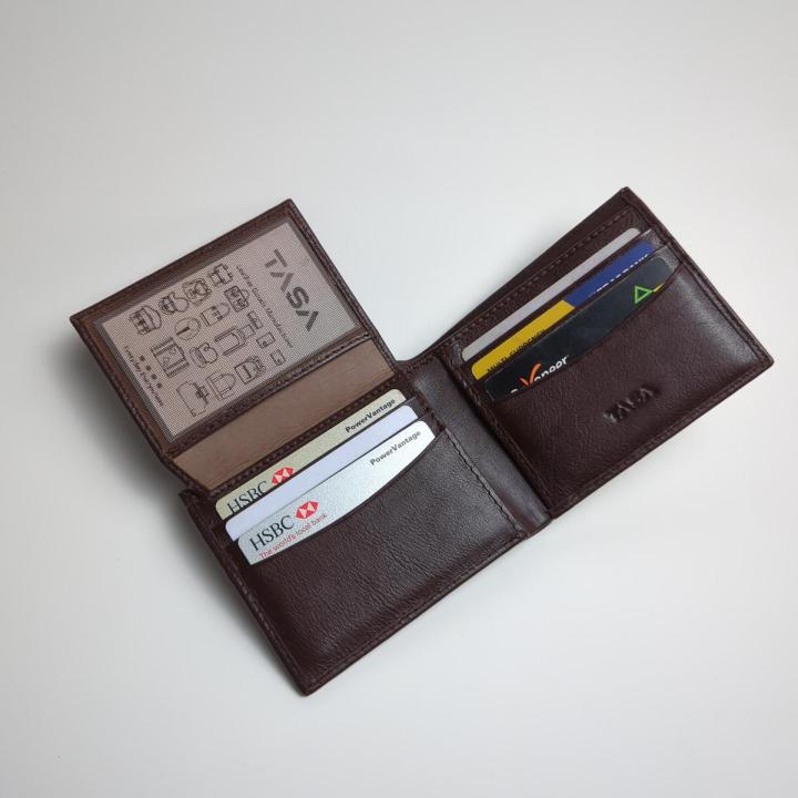 Classic Bifold Wallet Series 2 - Card Holder, Coin Pocket, ID Card ...