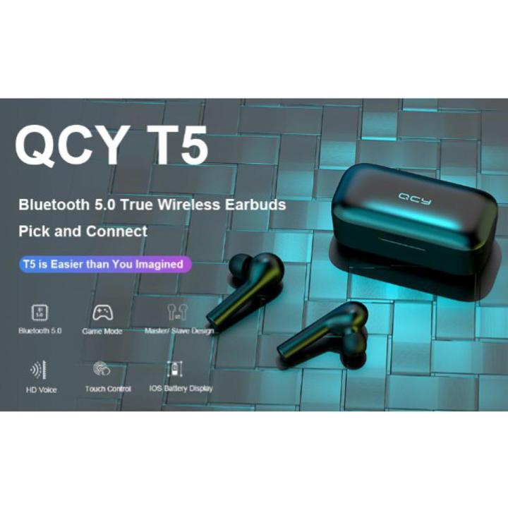 QCY T5 True Wirless Earbuds | Daraz.com.bd