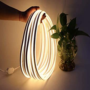 15 feet Neon Light Strip DC12V Flexible DIY LED SMD 2835 120LEDs/M IP67 ...