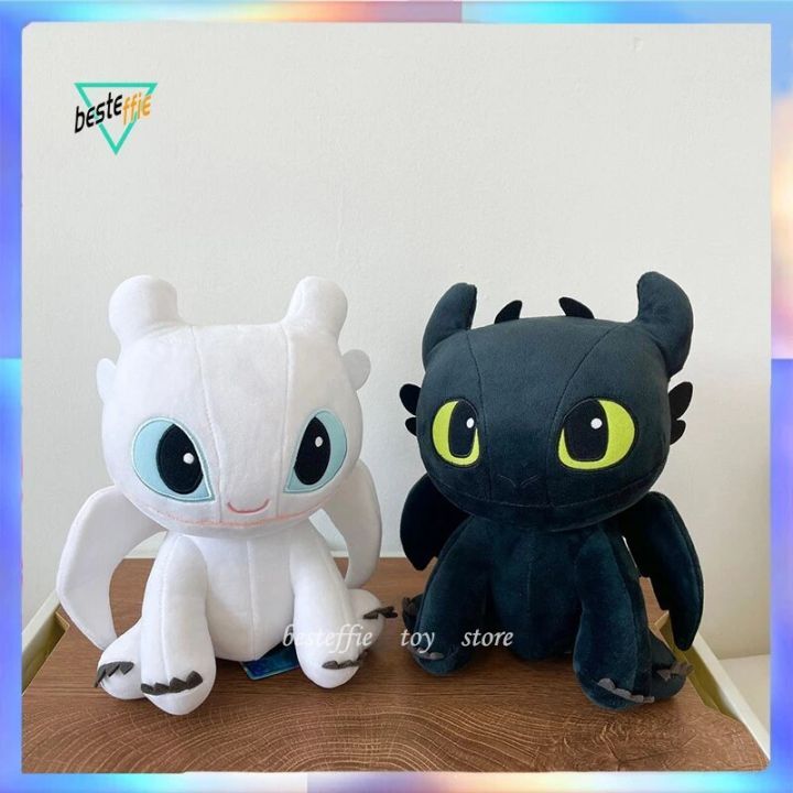 How To Train Your Dragon Anime Figures Toothless Plush Toy Cute Kawaii ...