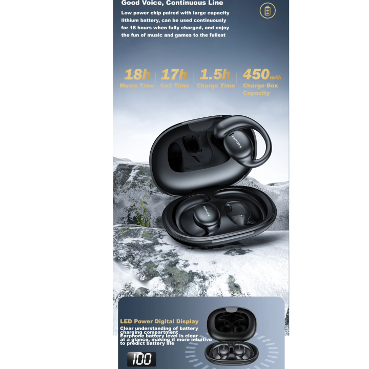 Awei T80 OWS Bluetooth Air Conduction Earbuds | Daraz.com.bd