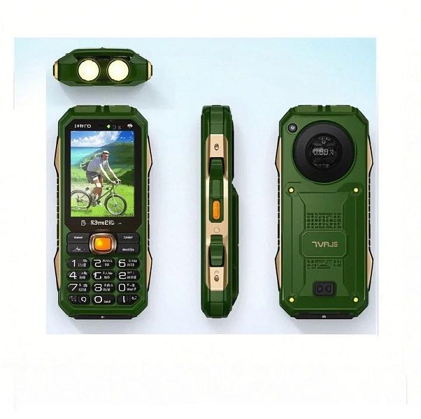 Sanee S8 Army Button Phone 6000mAh Dual Sim | Daraz.com.bd