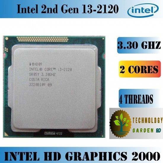 Intel Core i3 2nd Gen 3.30GHz CPU Processor | Daraz.com.bd
