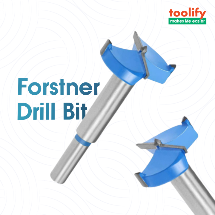 19mm Forstner Drill Bits - Wood Hole Saw - Forming Round Shank Bit Set ...