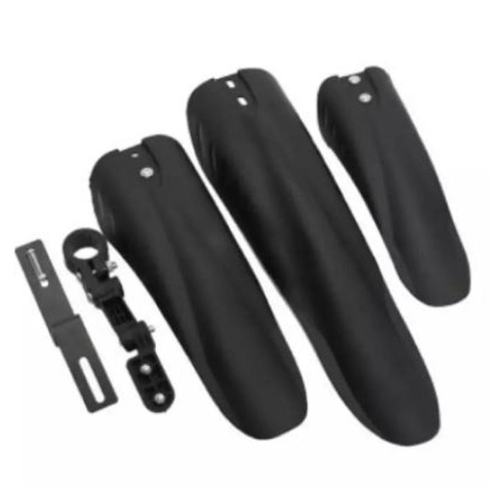 Essential Black Bicycle Plastic Mudguard - Stylish Addition For Keeping ...