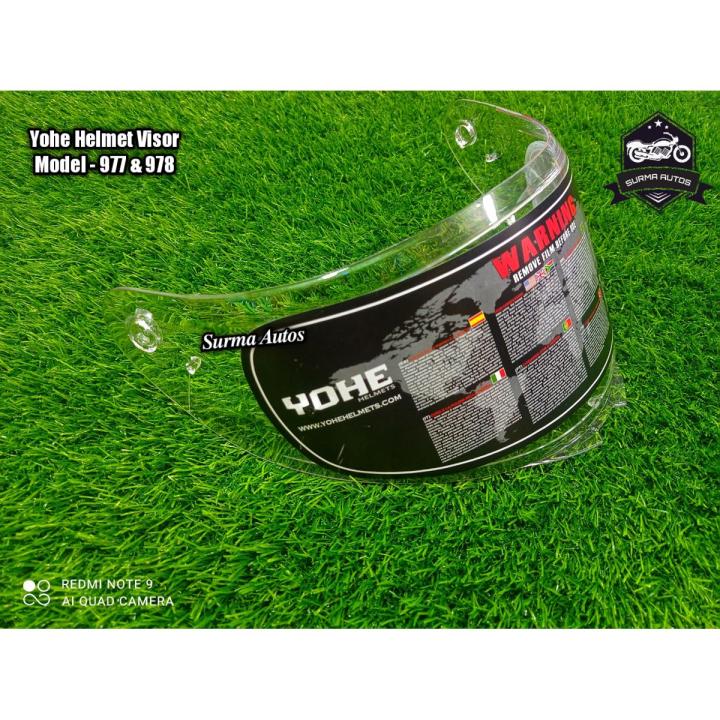 Yohe Helmet Visor ( model- 977,978 ) | Daraz.com.bd