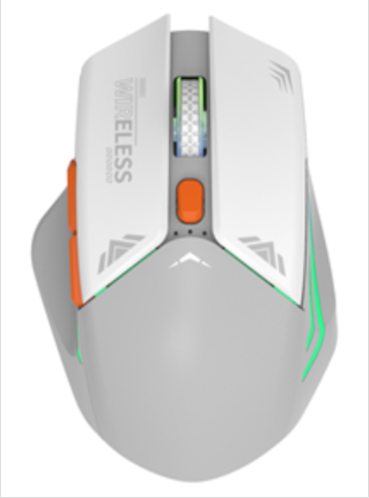 mecha shape wireless rechargeable & BT mouse Fashion & Versatile ...
