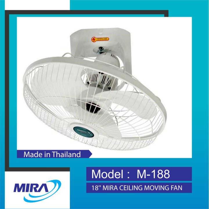 Mira Ceiling Moving Orbital Fan, Size: 18 inch, Model: M-188, Made in ...
