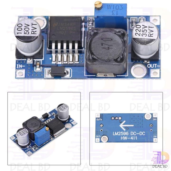 LM2596 DC-DC Adjustable Step Down Module | Daraz.com.bd