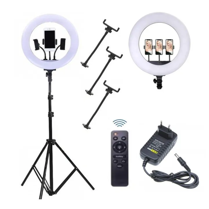 10 -inch LED Ring Phil Dimmable Ring light With 7 Feet Stand and ...