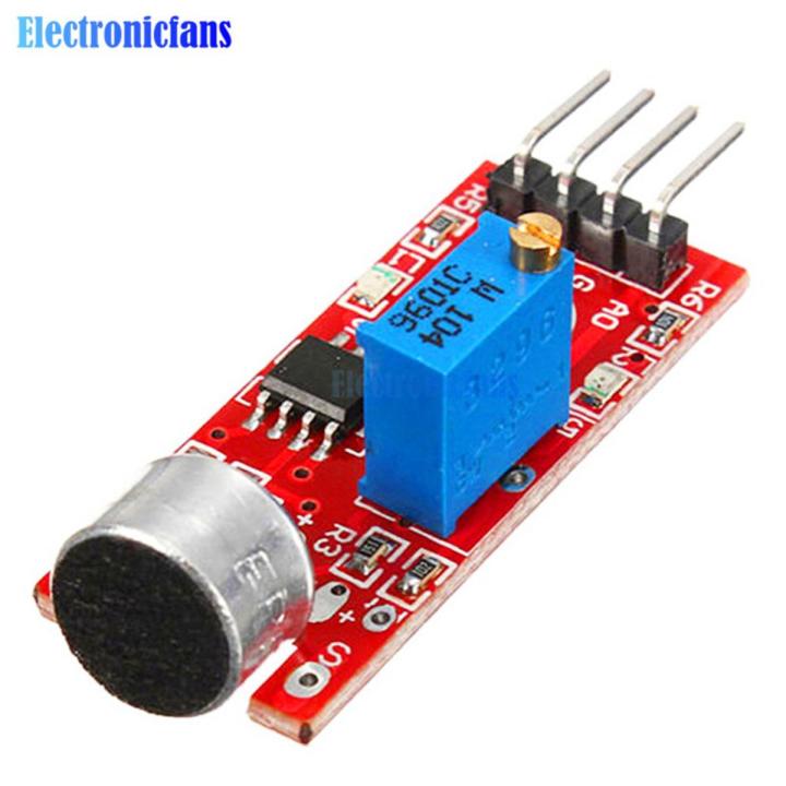 【happy one】High Sensitive Microphone Sound Detection Module For Arduino ...