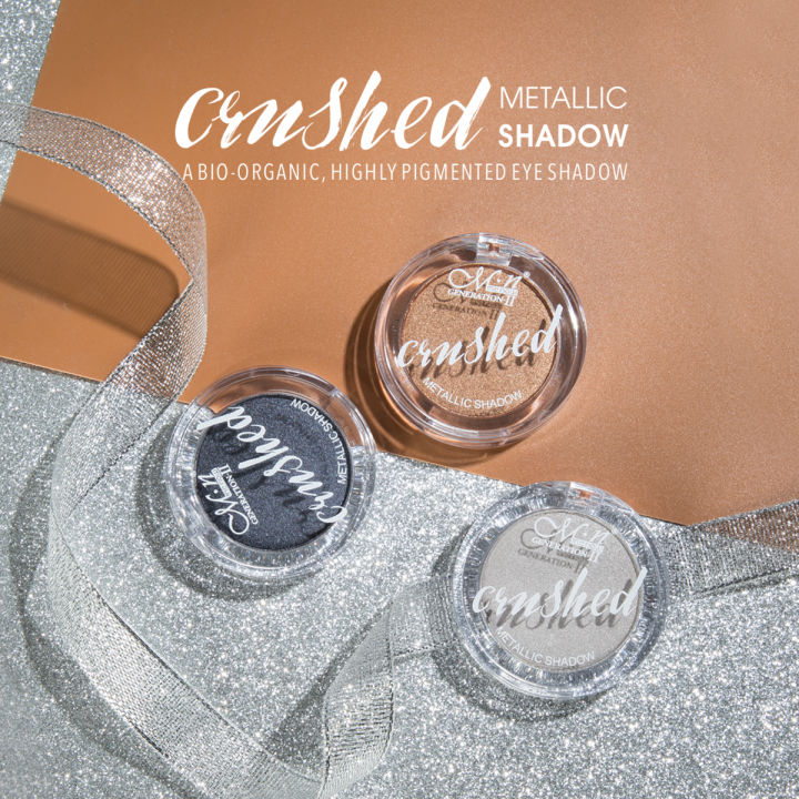 Menow E425 Cosmetic Eyes Makeup Single Metallic Eyeshadow Palette Eye ...