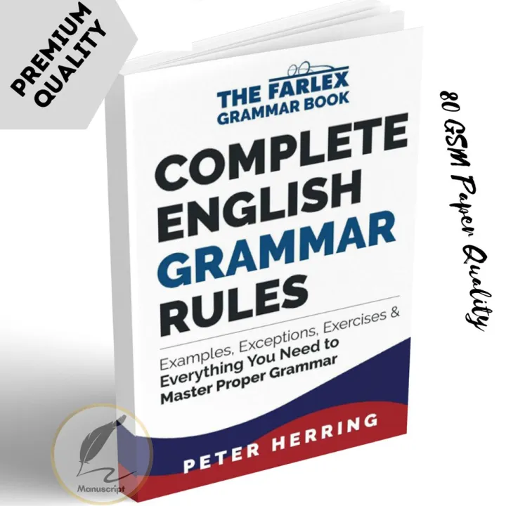 Complete English Grammar Rules by Peter Herring - Premium Quality ...