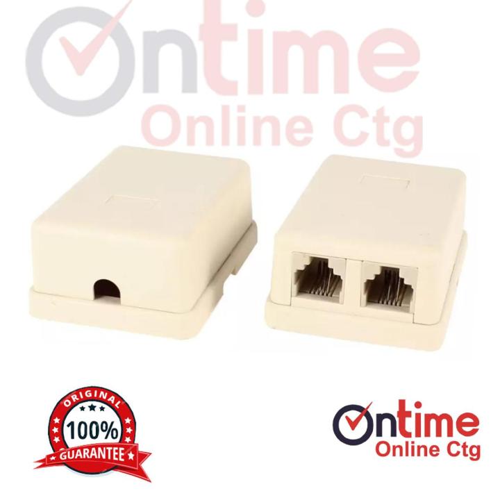 Rj11 6p4c Modular Telephone (1 Piece) Extension Coupler Connector ...