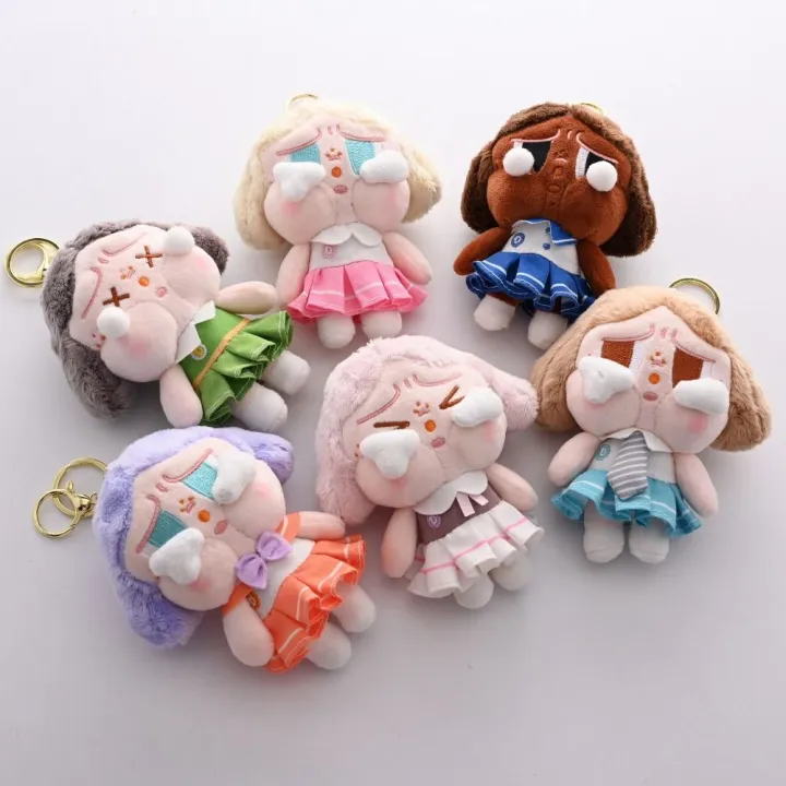 Creative Cry Baby Plush Popmart Keychain Anime Model Fluffy Plush ...