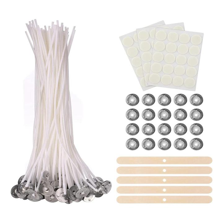 Candle Wicks (Pack Of 100), 15 Cm Wicks for Candles | Daraz.com.bd