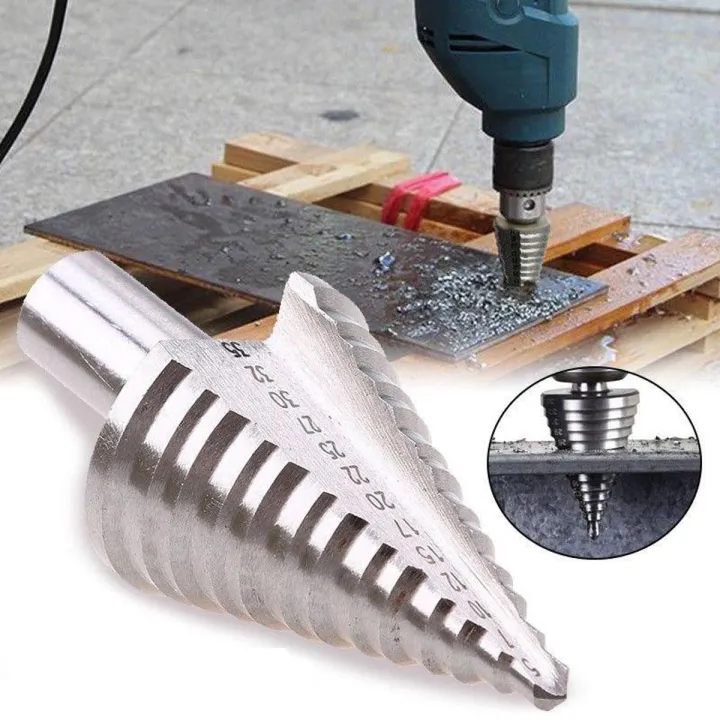 【Bestseller Alert】 DAI Round handle 5-35mm tep Drill H teel Large tep ...