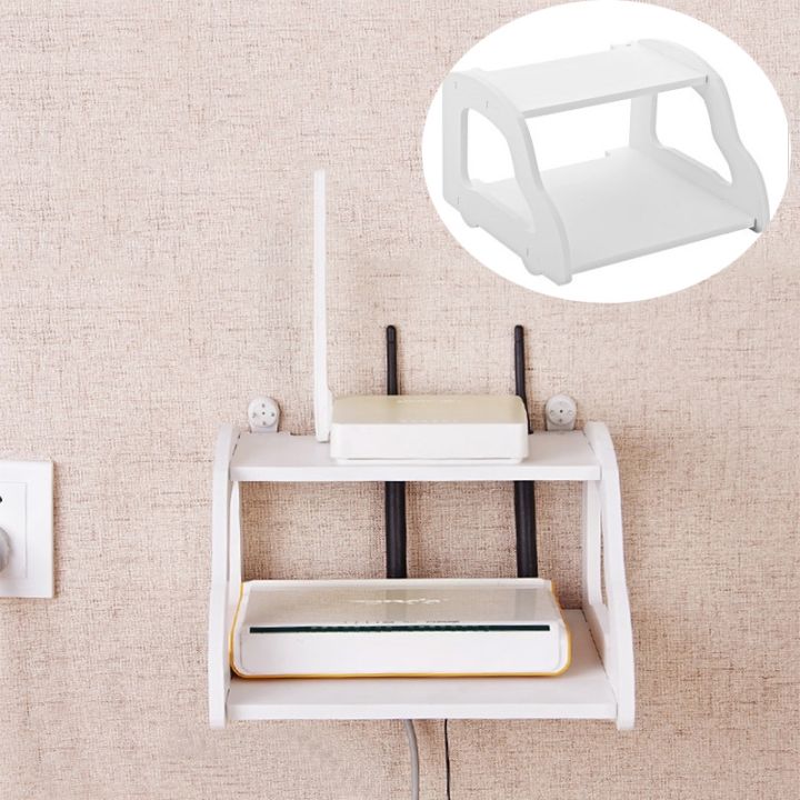 Wall Mount Wifi Router Storage Rack Rack Set | Daraz.com.bd