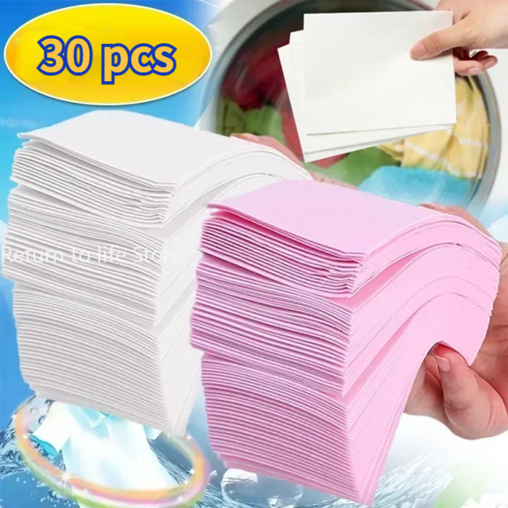 30pcs Laundry Tablets Concentrated Washing Powder Laundry Soap Washing ...