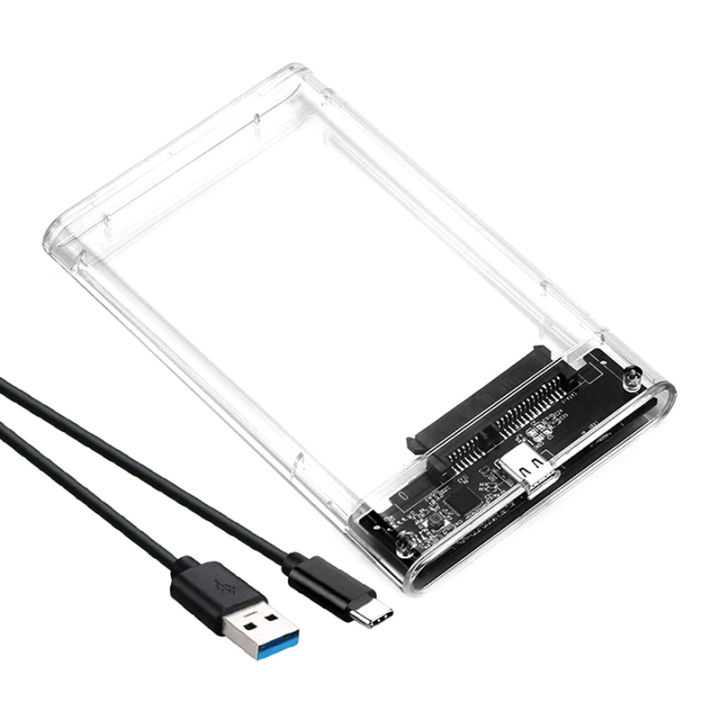 USB3.1/Type-C HDD Enclosure of 2.5" Hard Disk Case SSD SATA3 to USB 3.1 ...