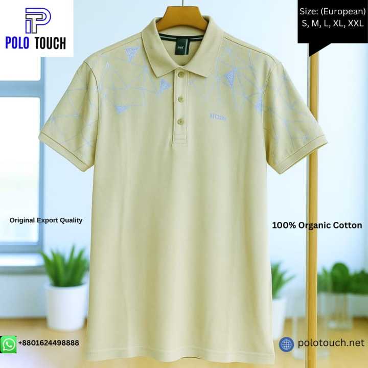 Full Cotton Fabric 100% Original Export Quality Short Sleeve Polo Shirt For Men | Daraz.com.bd