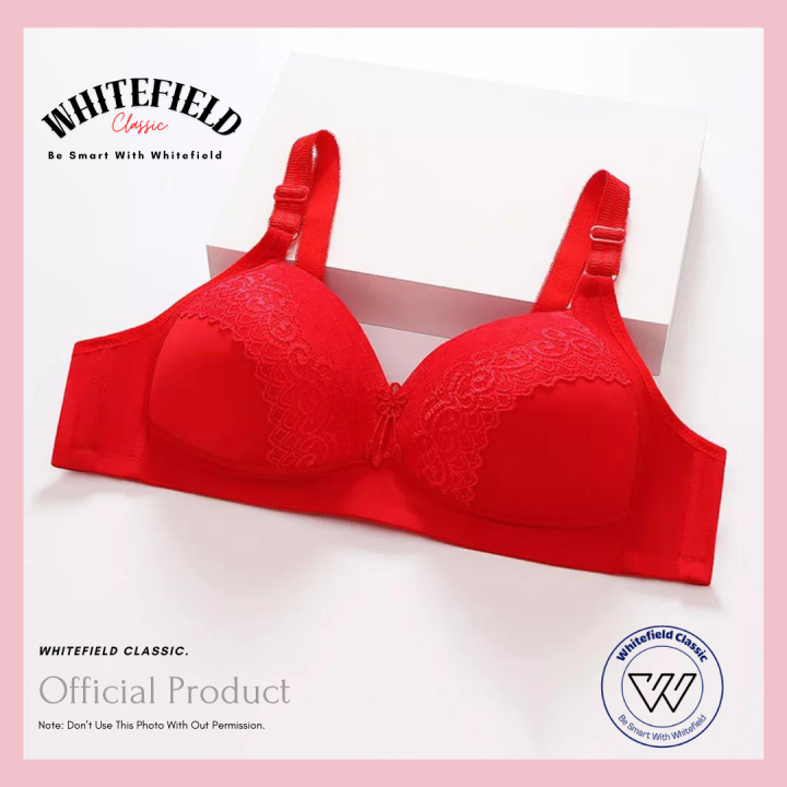 Women Lace Full Coverage Bra Gather Wireless Push Up Bralette Underwear ...