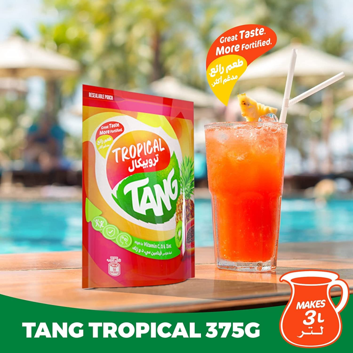 Tang Tropical Cocktail Flavor, 375gm (Bahrain) | Daraz.com.bd