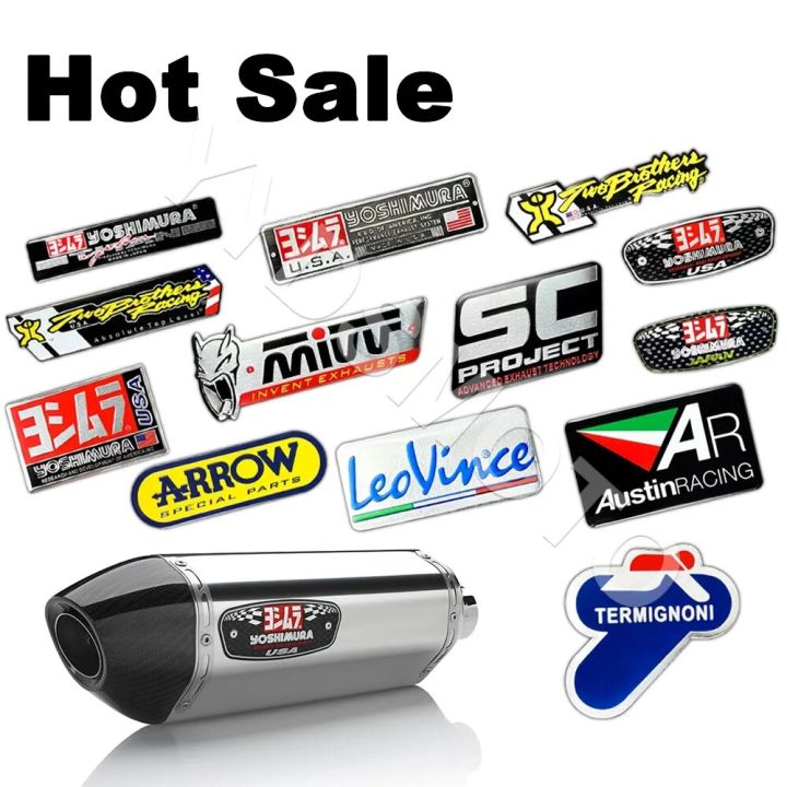 New Logo Exhaust Yoshimura Motocycle Aluminium Decal