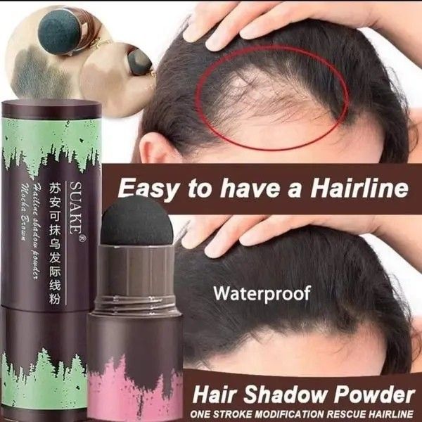 Volumizing Hair Fluffy Powder Instantly Black Root Cover Up/Natural ...