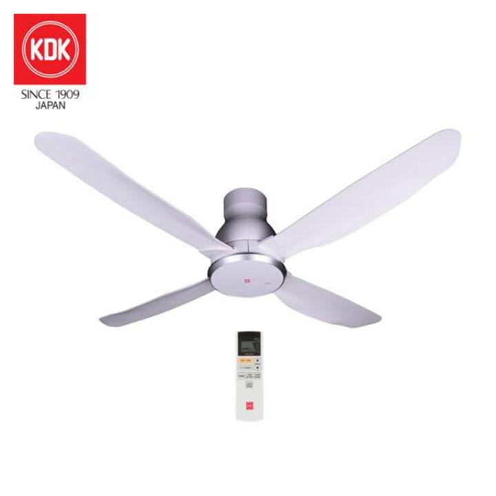 KDK W56WV 56 inch Remote Control 4 Blade Ceiling Fan | White | Daraz.com.bd